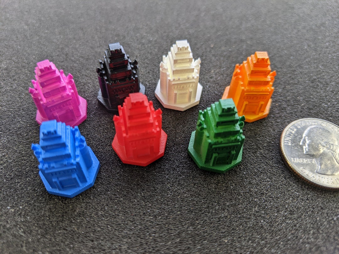 Detailed Plastic Board Game Castle Building - Etsy