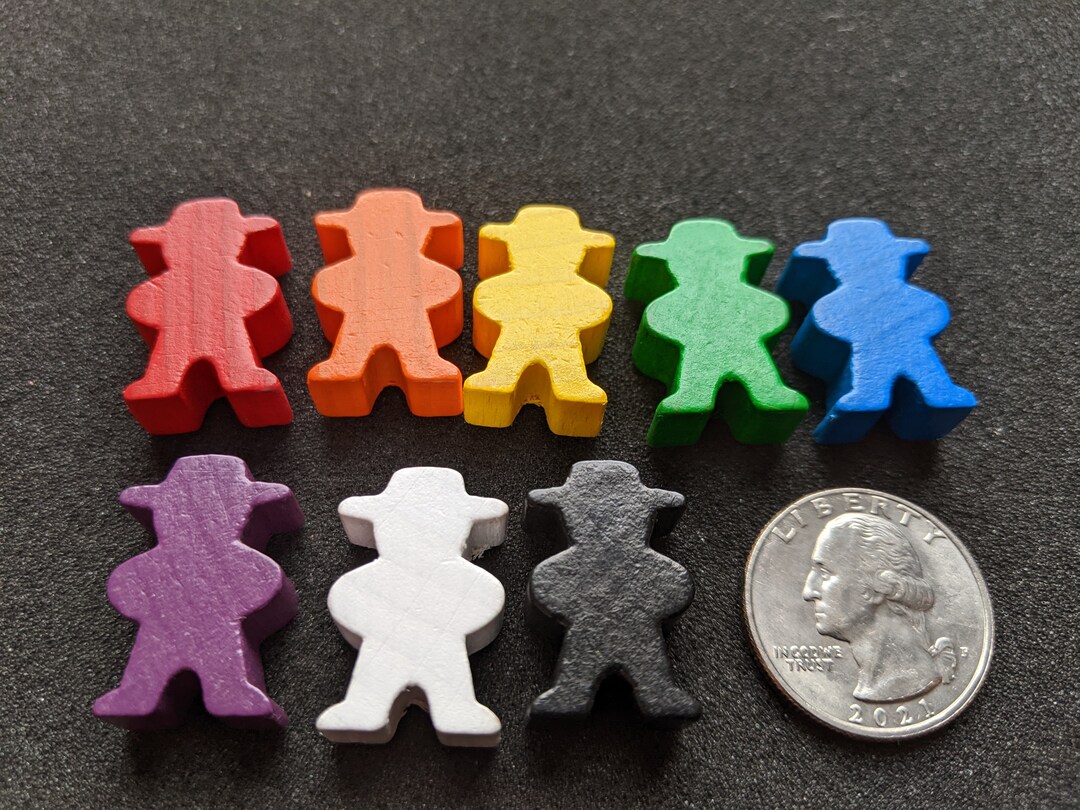 Farmer Board Game Meeple - Etsy