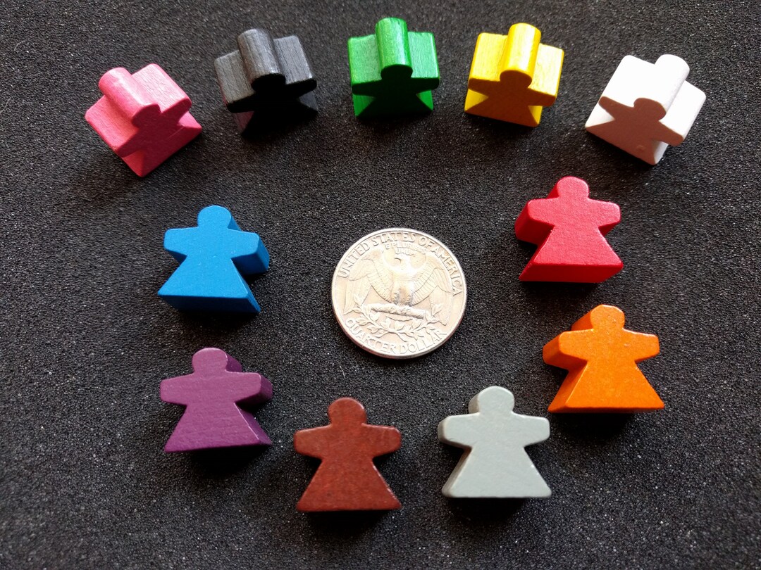 Angel / Preist Meeples - Etsy