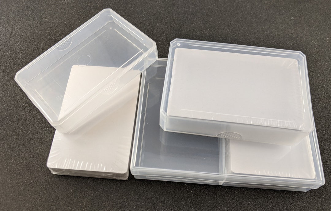 Blank Decks of Cards | Plastic Card Cases. - Etsy