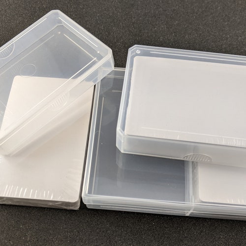 Blank Decks of Cards Plastic Card Cases. - Etsy