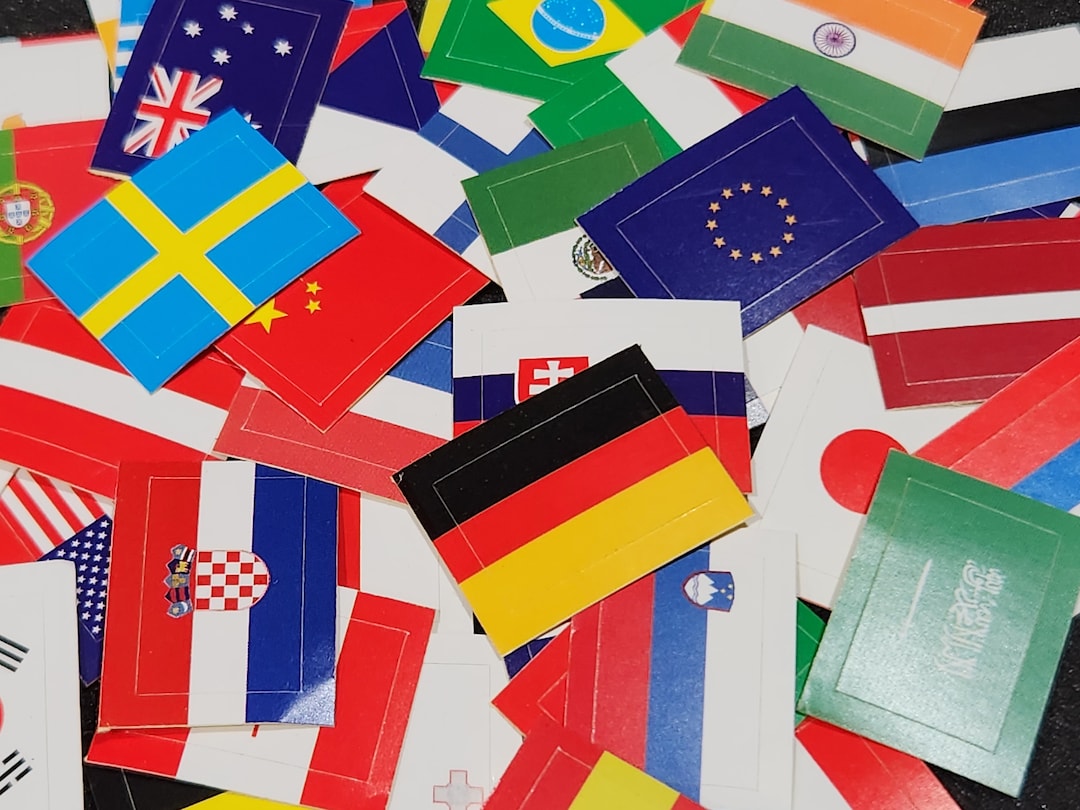 National Flag Stickers - Etsy