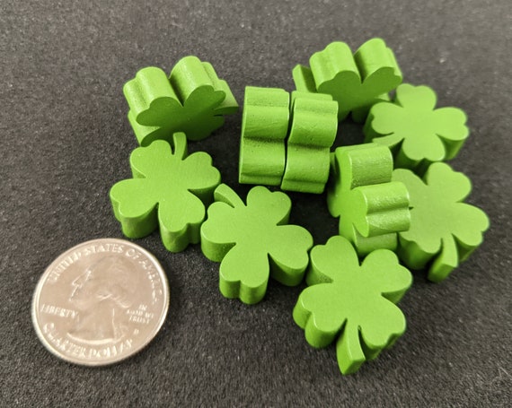 Small Wooden Four Leaf Clovers. - Etsy