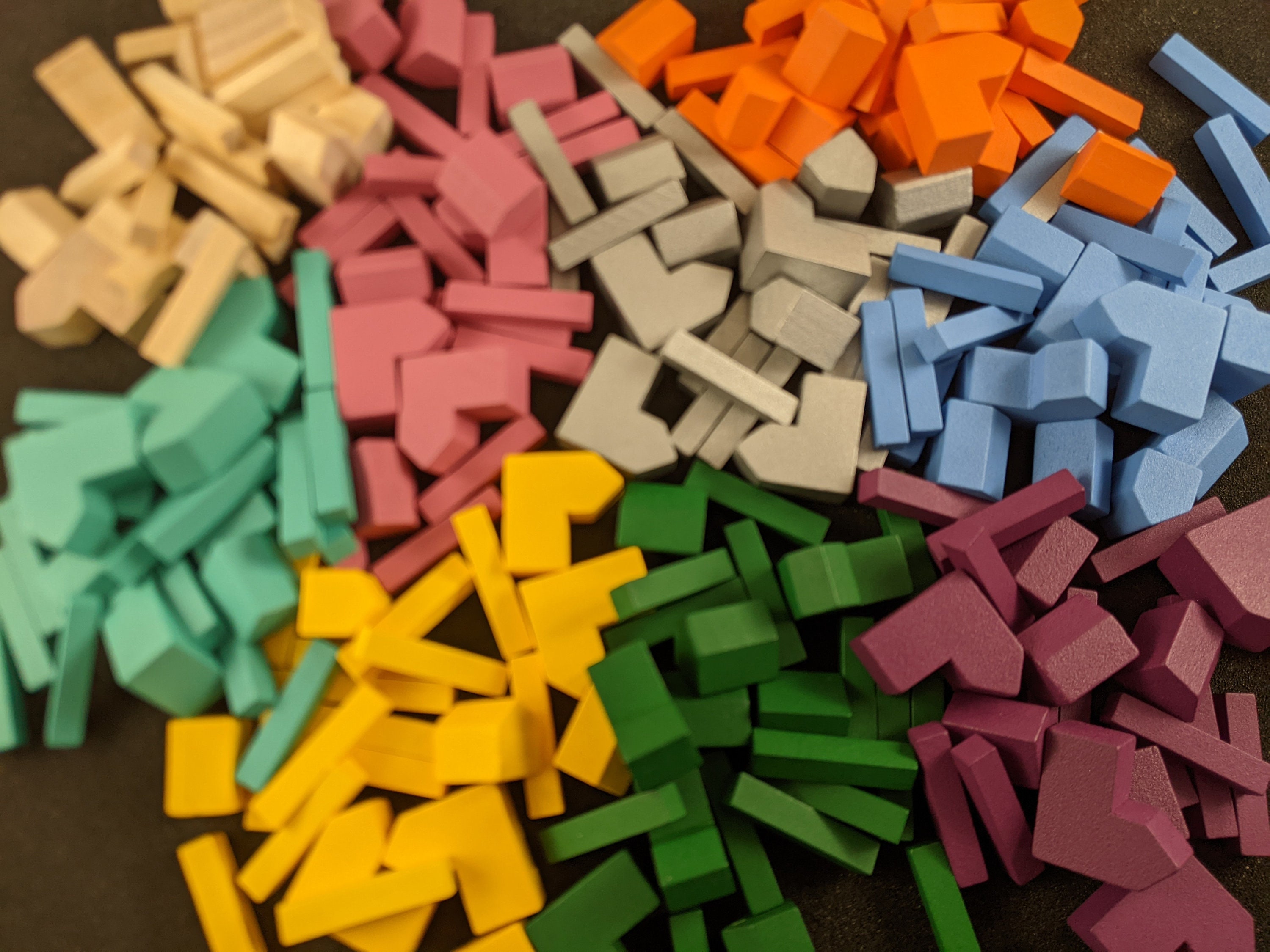 Settlers Standard Set New Colors settlements Cities | Etsy