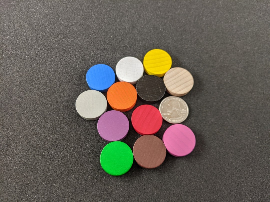 Large Wooden Discs (25x7mm) - Etsy