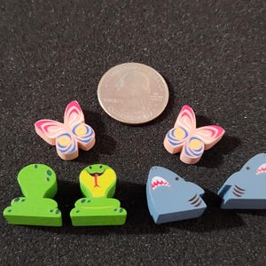 Board Game Animal Token Upgrades - Etsy