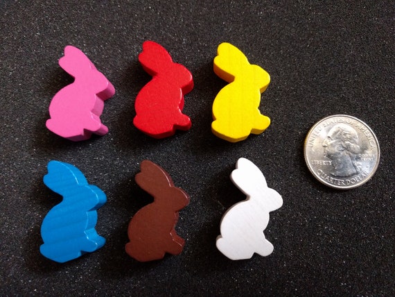 Wooden Rabbits - Etsy