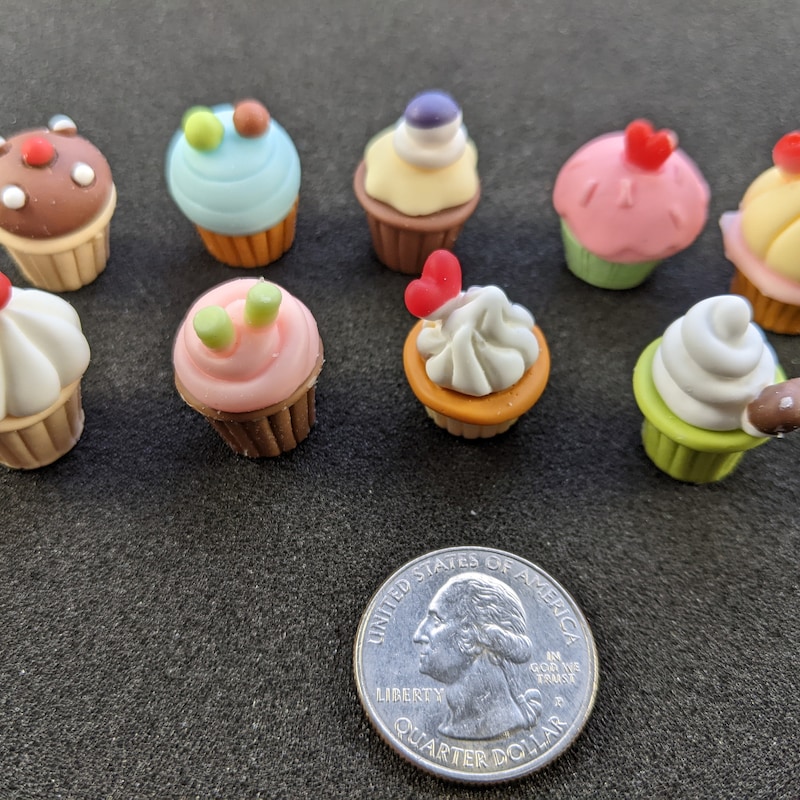 Miniature Cupcakes - Etsy
