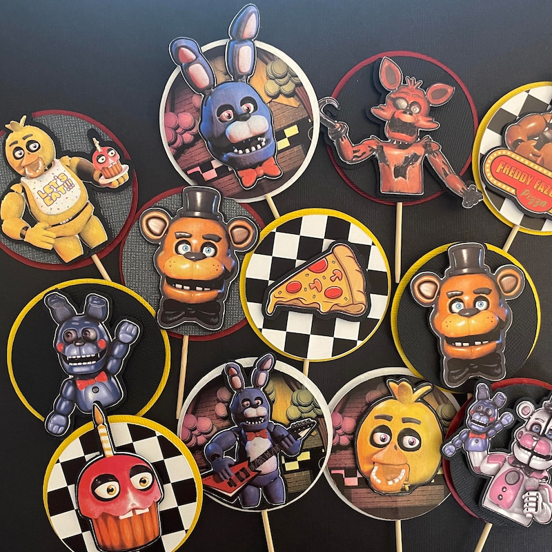 Five Nights at Freddys Cupcake - Etsy