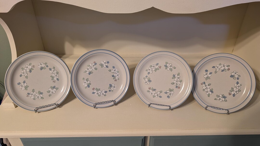 Vintage Chantilly by Hearthside Salad Plates - Set of 4 - Etsy