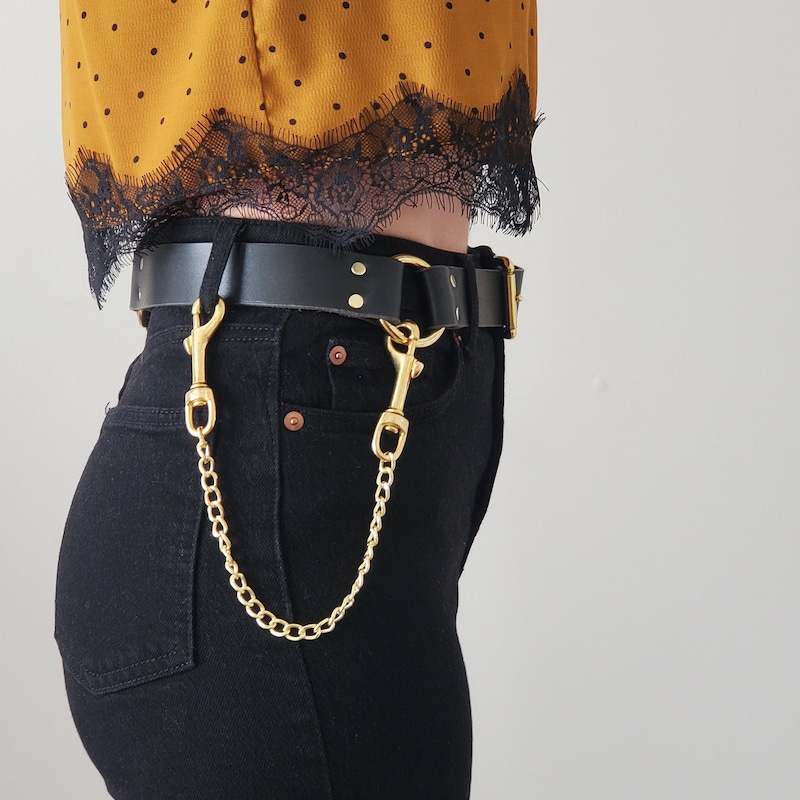 Gold Chain O Belt - Etsy