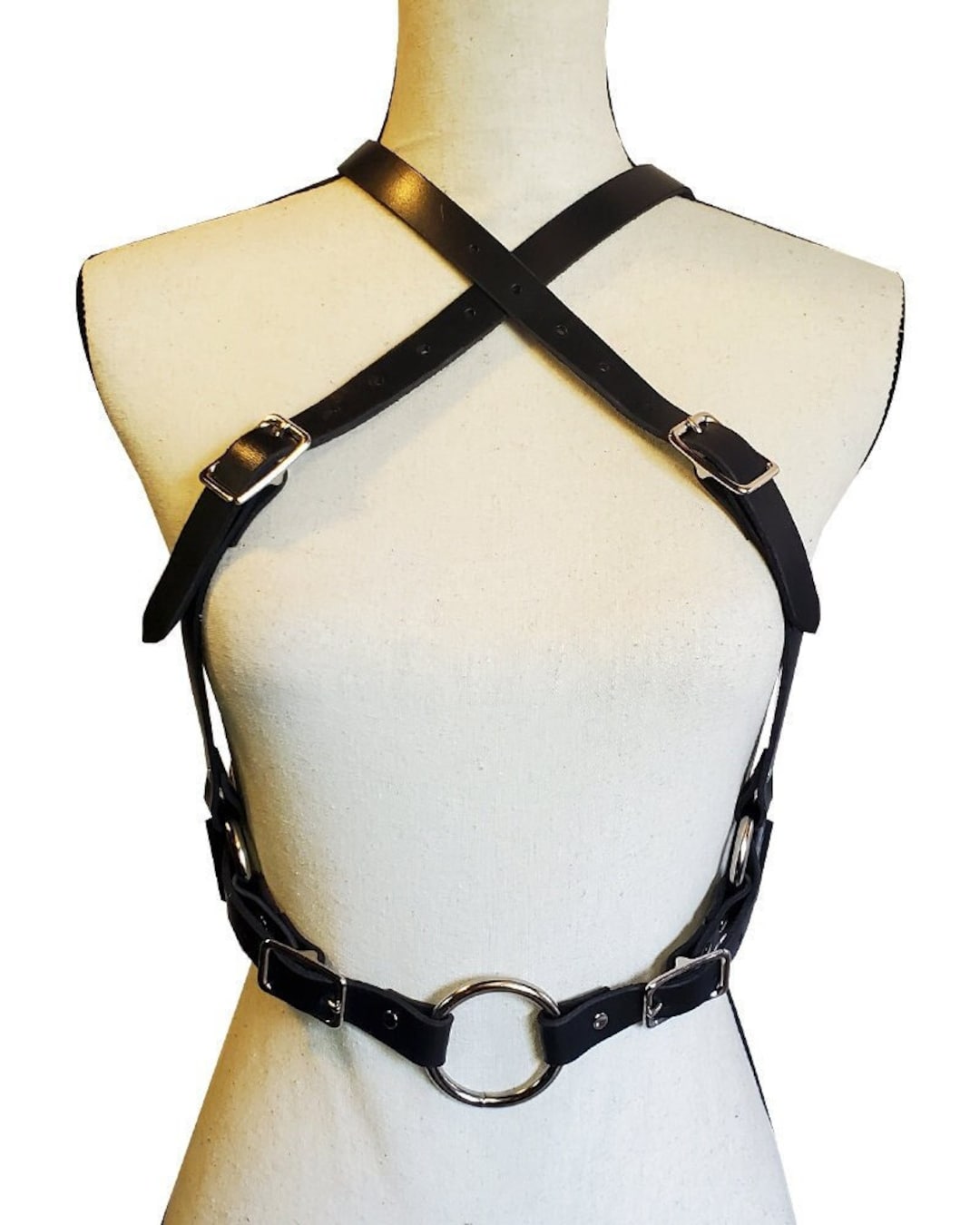 Adjustable O-ring Harness Nickel or Brass - Etsy