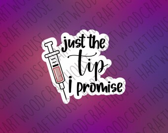 Just the Tip Sticker SVG PNG Design Bundle Cricuit Design Pack Shooting ...