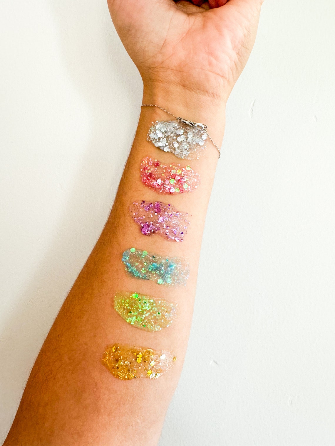 Hair Glitter Gel Rainbow Stack - Etsy