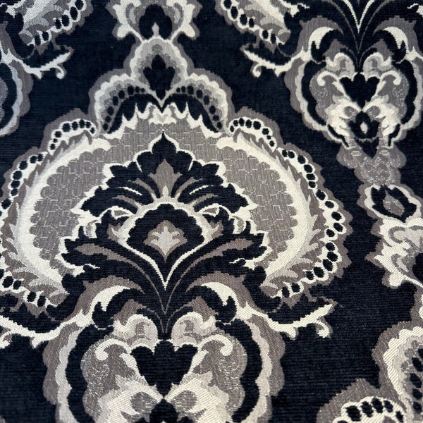 Black Damask - Etsy