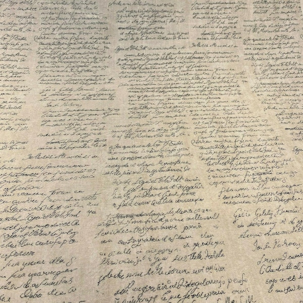 Script Fabric - Etsy