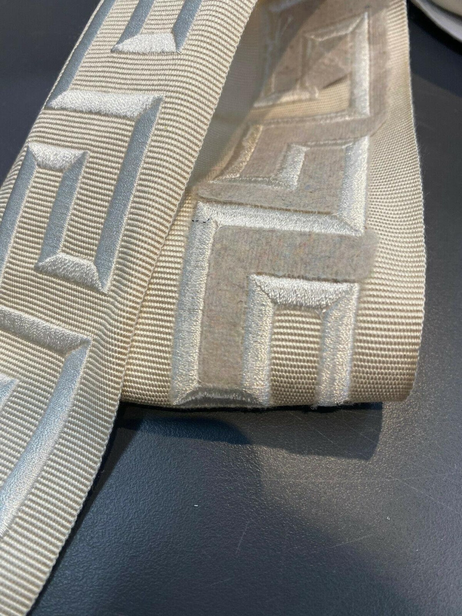 Embroidery Ivory Greek Key Trim Tape by the Yard | Etsy