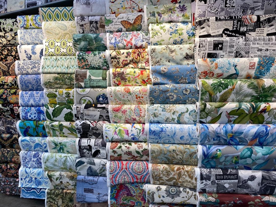 Single Fabric Samples Affordable Home Fabrics - Etsy