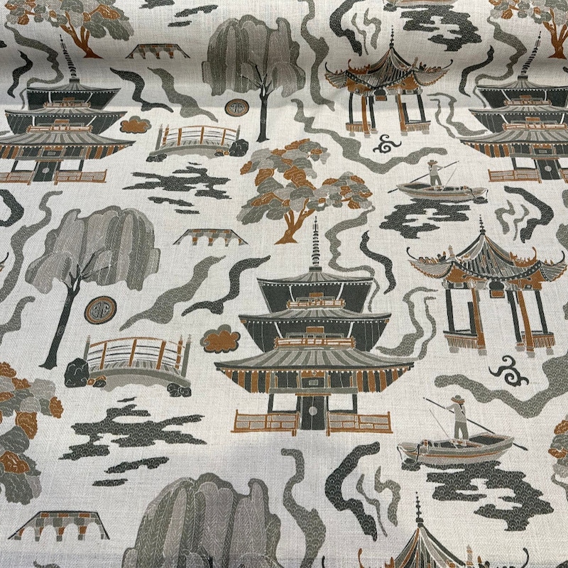 Asian Toile - Etsy