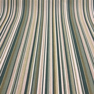 Home Essentials Decor Fabric 45'' Glee Patina Green Stripes by the Yard ...