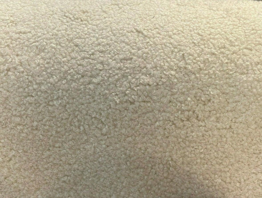 Fuzzy Wooly Boucle Ivory Upholstery Drapery Fabric by the Yard - Etsy