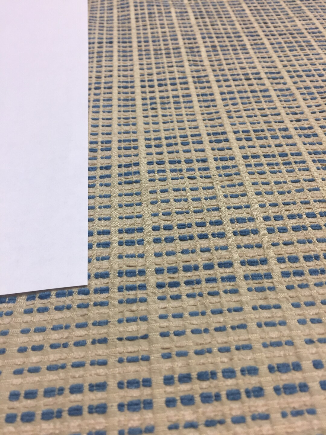 Blue NFP BINARY CODE Perfect for Bedding / Draperies / Upholstery 57 ...