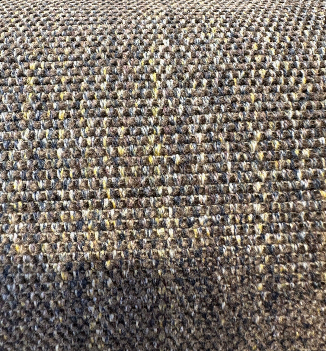 Italian Bolzano Harvest Tweed Chenille Brown Upholstery Fabric by the ...