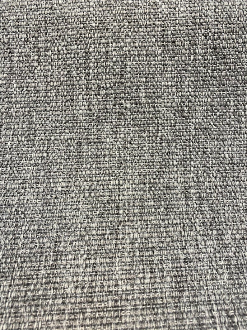 Richloom Classic Gray Tweed Chenille Upholstery Fabric by the - Etsy
