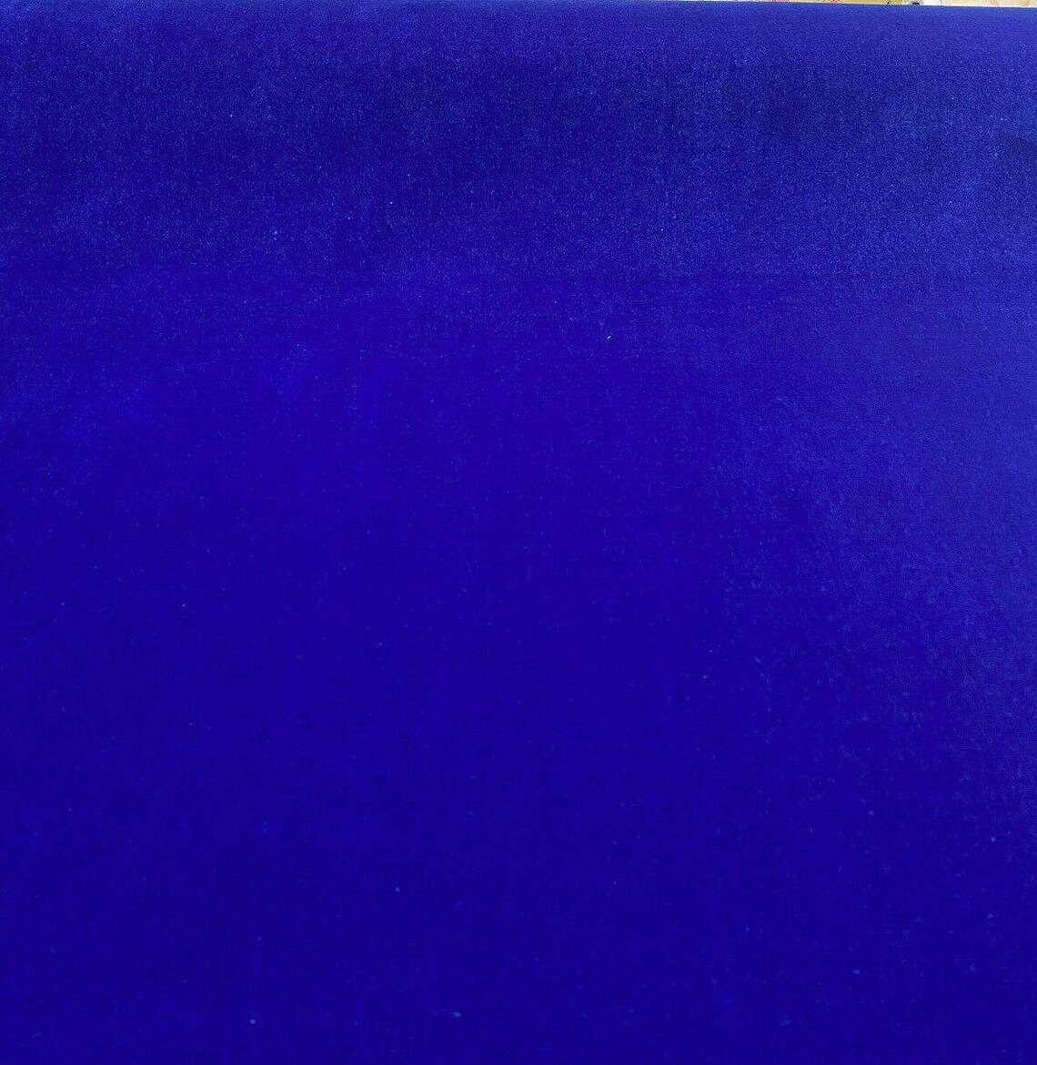 Empress Blue Velour Velvet Drapery Fabric by the Yard - Etsy