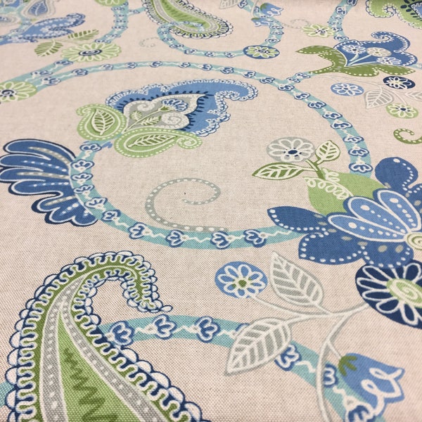 Blue Drapery Fabric - Etsy