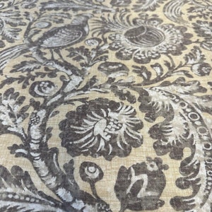 Waverly Tucker Resist Desert Bird Linen Rayon Blend Fabric by the Yard ...