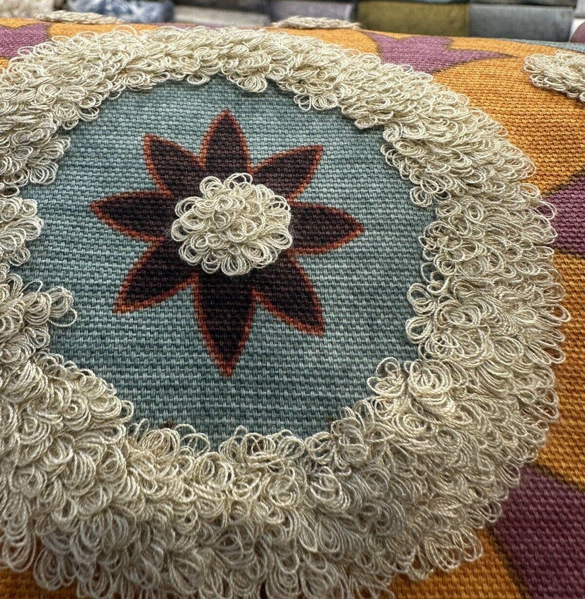 Waverly Tribal Thread Sunset Suzani Drapery Upholstery Fabric by the ...