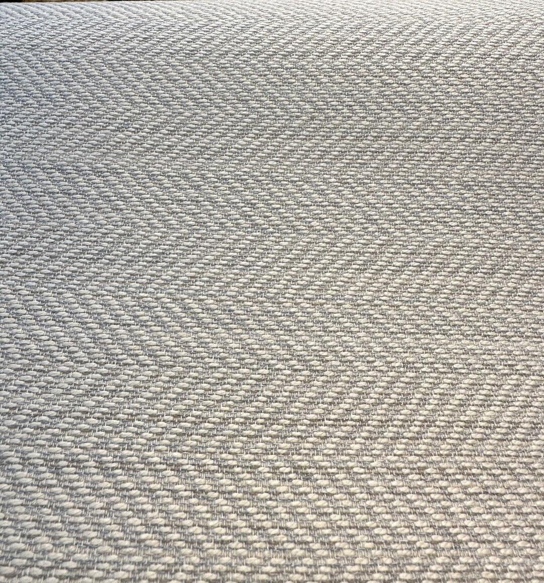 Sunbrella Posh Dove Herringbone Outdoor Upholstery 44157-0023 Fabric by ...