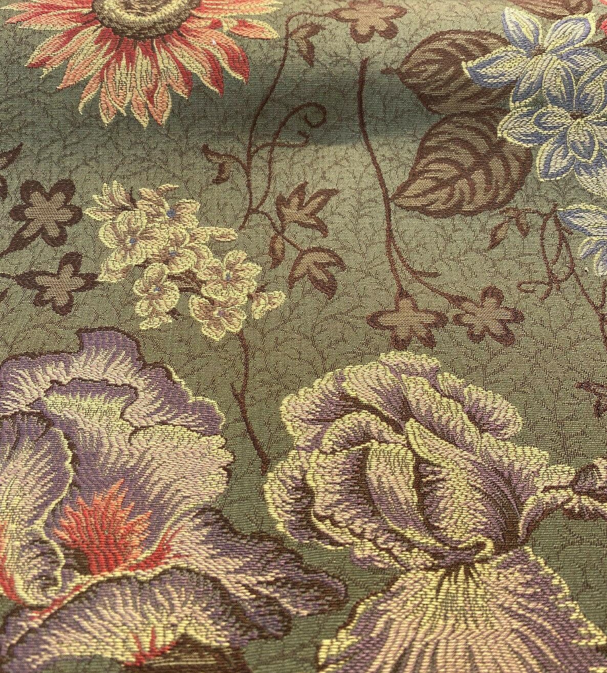 Large Scale Floral Jacquard Brocade Fabric Fabric by the Yard,29 Inches ...