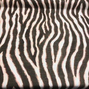 Zany Zebra Blush Drapery Upholstery Ronnie Gold Home Accent Fabric by ...
