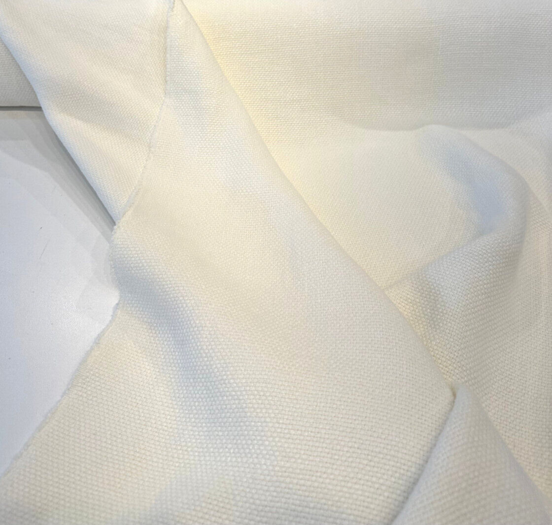 Oyster Beige Washed Irish Heavy Linen 30 Oz Upholstery Fabric by the ...