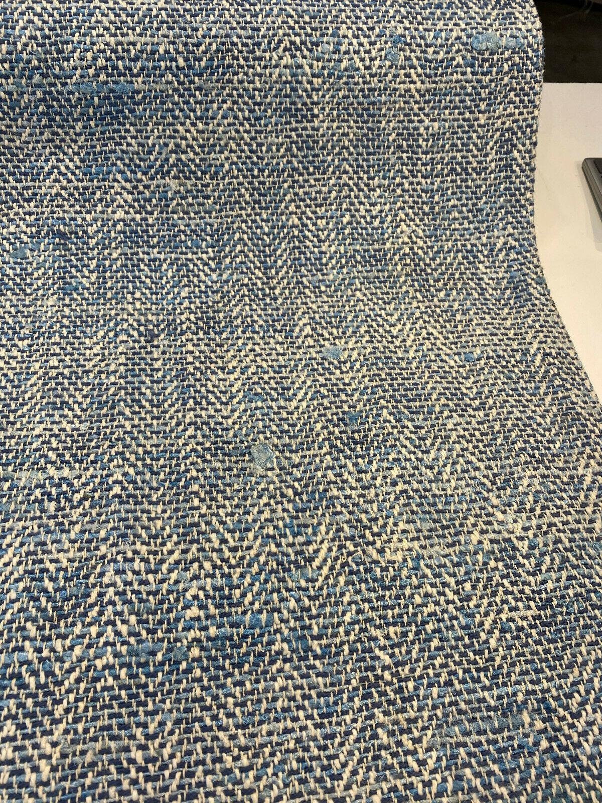 Waverly Handspun Blue Poolside Jacquard Upholstery Fabric by - Etsy