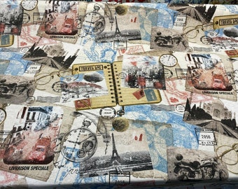 World Travel Fabric Travel Icons by Sandityche Travel Globetrotter ...