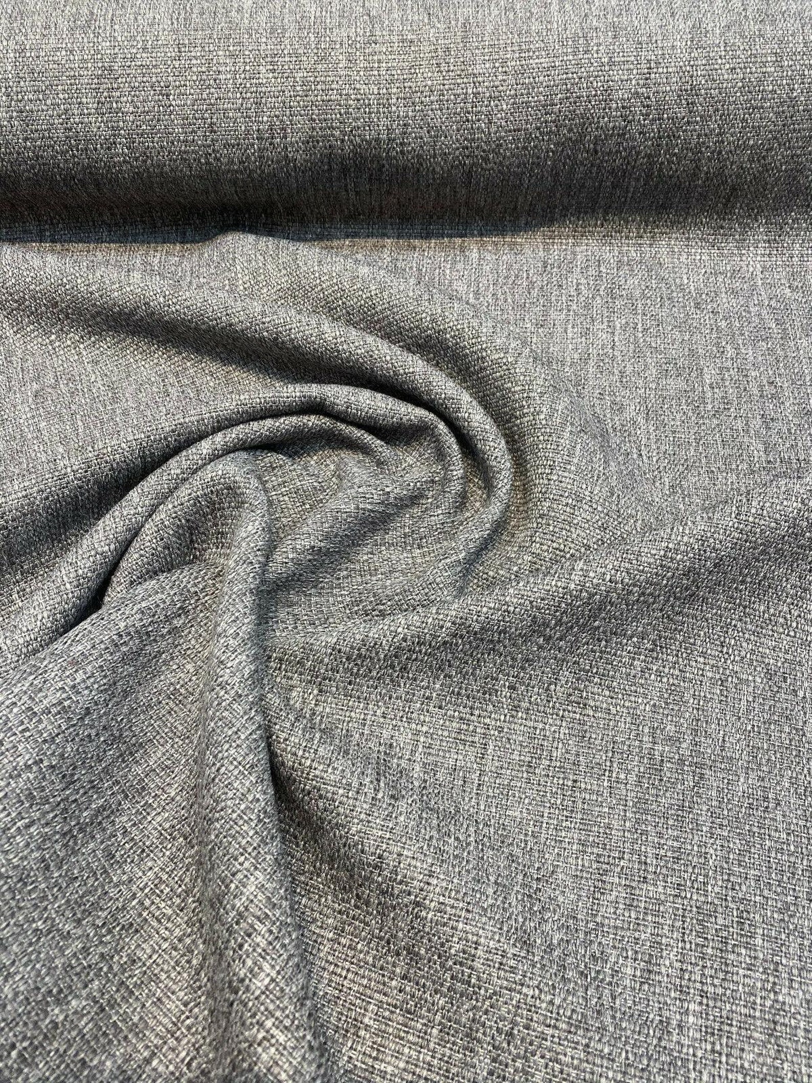 Richloom Classic Gray Tweed Chenille Upholstery Fabric by the Yard - Etsy