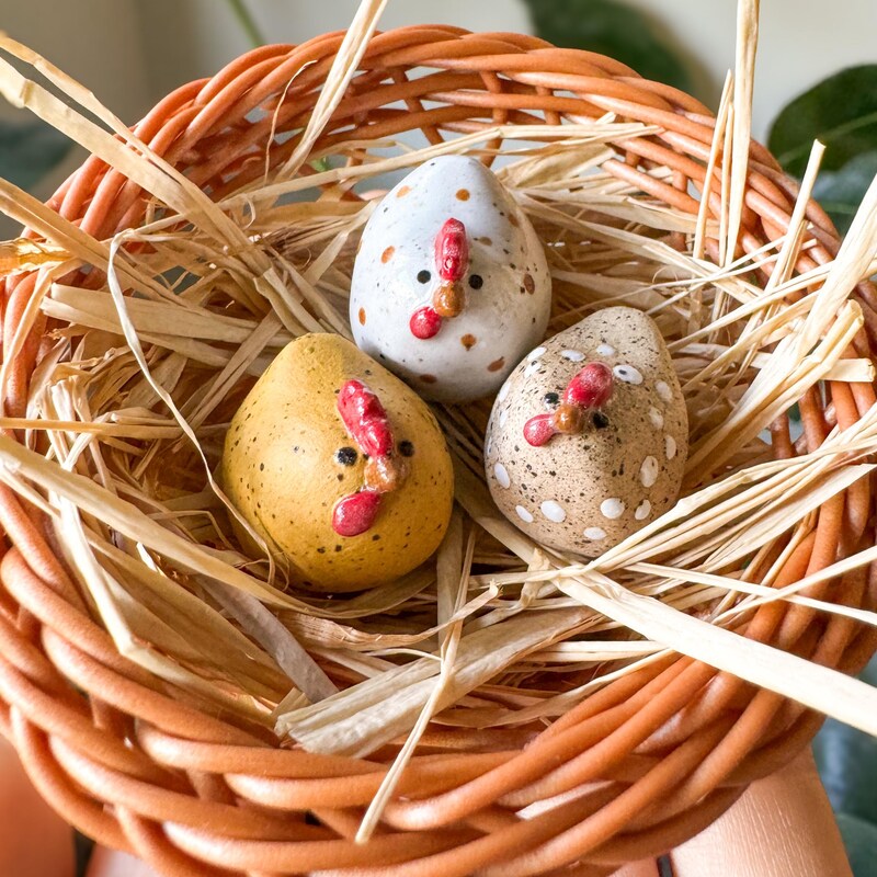 Ceramic Chickens - Etsy