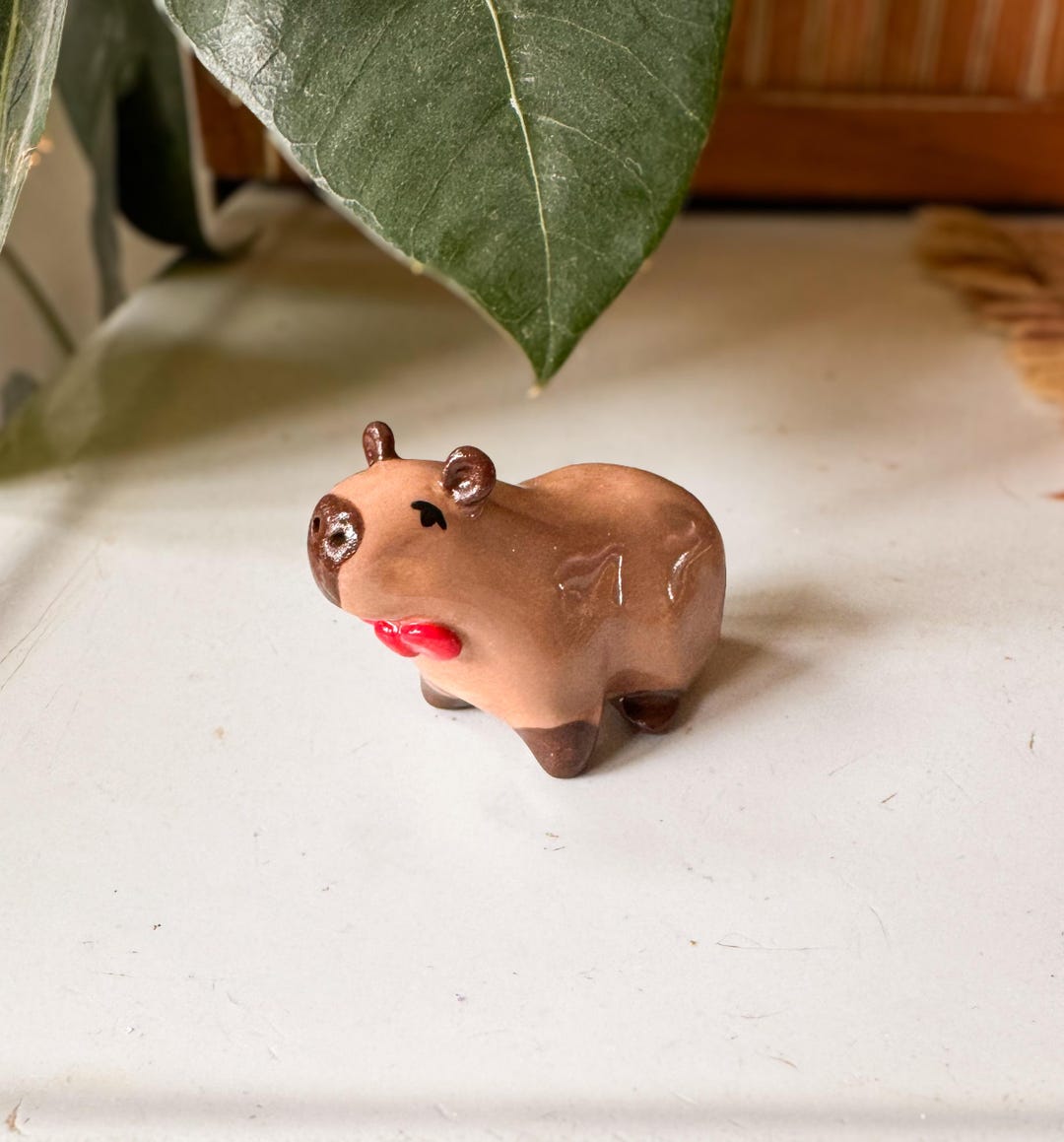 Ceramic Capybara, Capybara Lover, Capybara Figurine - Etsy