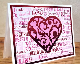 Emoji-Love Emoji-Emoji Card-Heart Emoji-Love Card-Sweetheart | Etsy