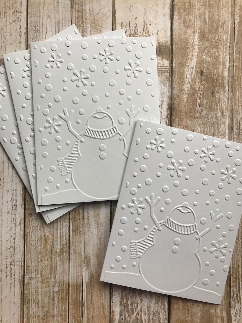 Holiday Card Set-winter Themed Card Set-christmas Themed Cards-blank ...