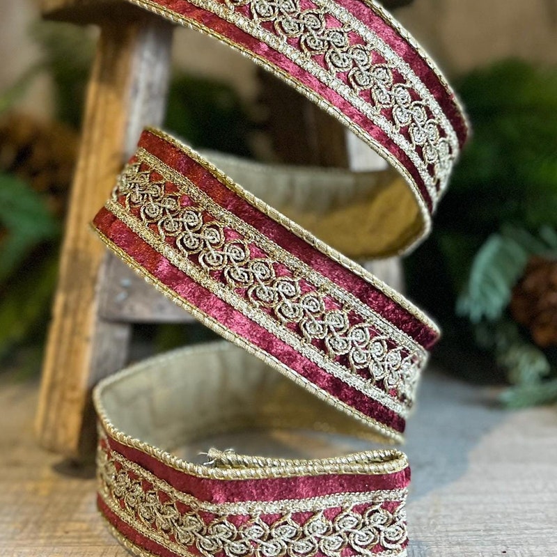 Embroidered Ribbon - Etsy