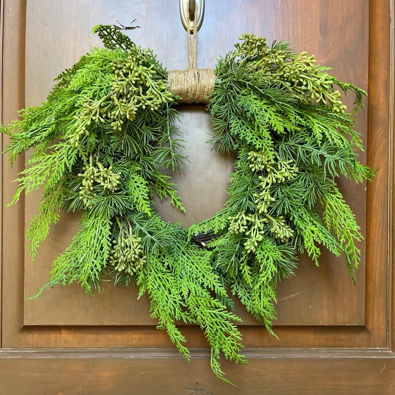 Cedar Wreath - Etsy