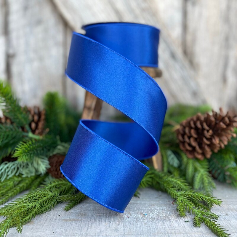 Blue Satin Ribbon - Etsy