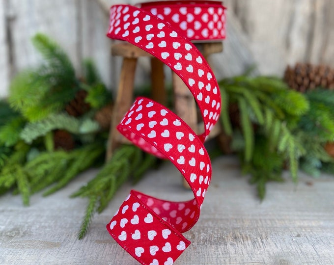 2.5" Orange & White Mini Dots, Farrisilk Ribbon, Polka Dot Ribbon ...