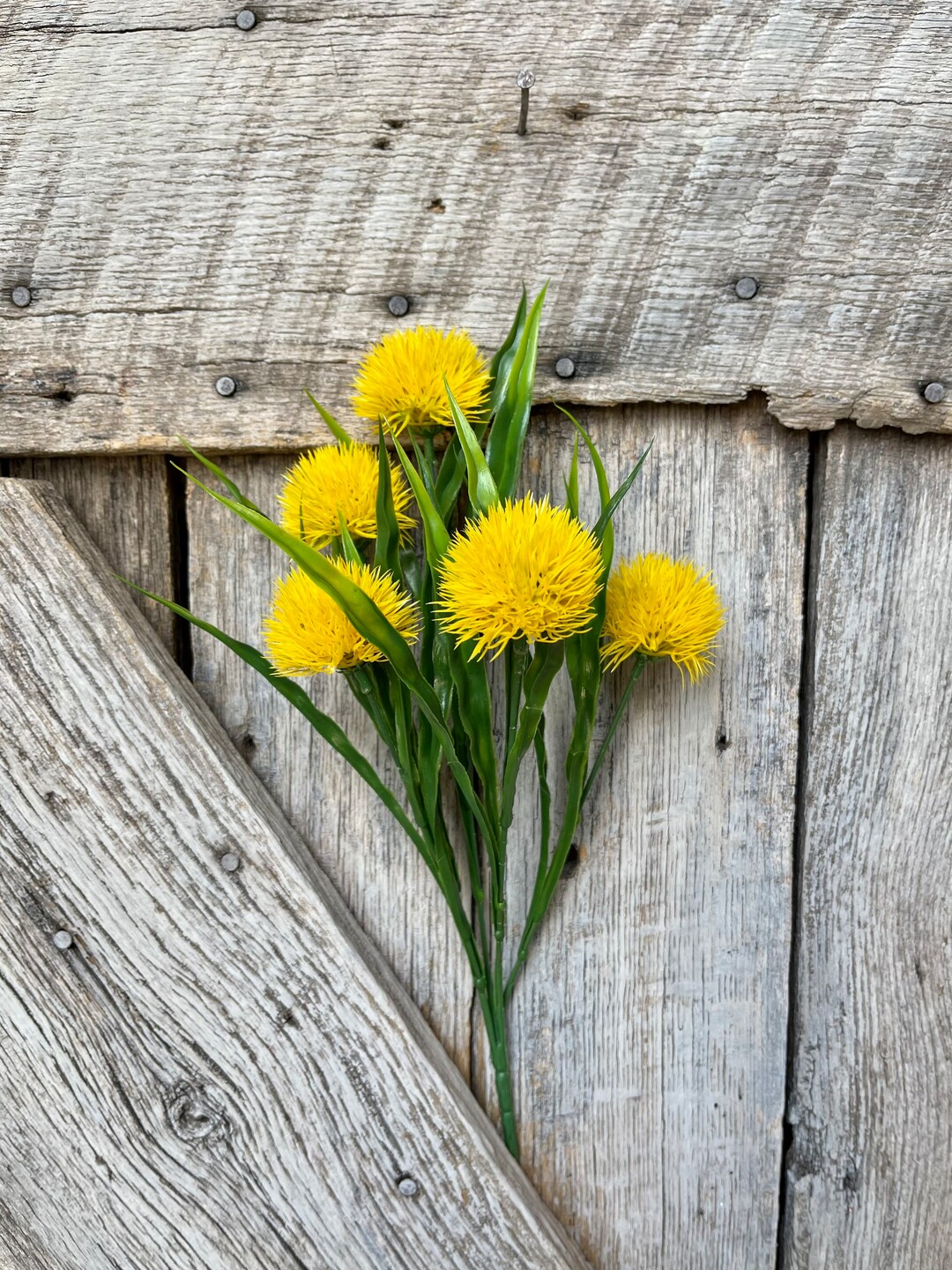 15 Yellow Pom Pom Bush, Yellow Floral Bush, Yellow Filler Bush ...
