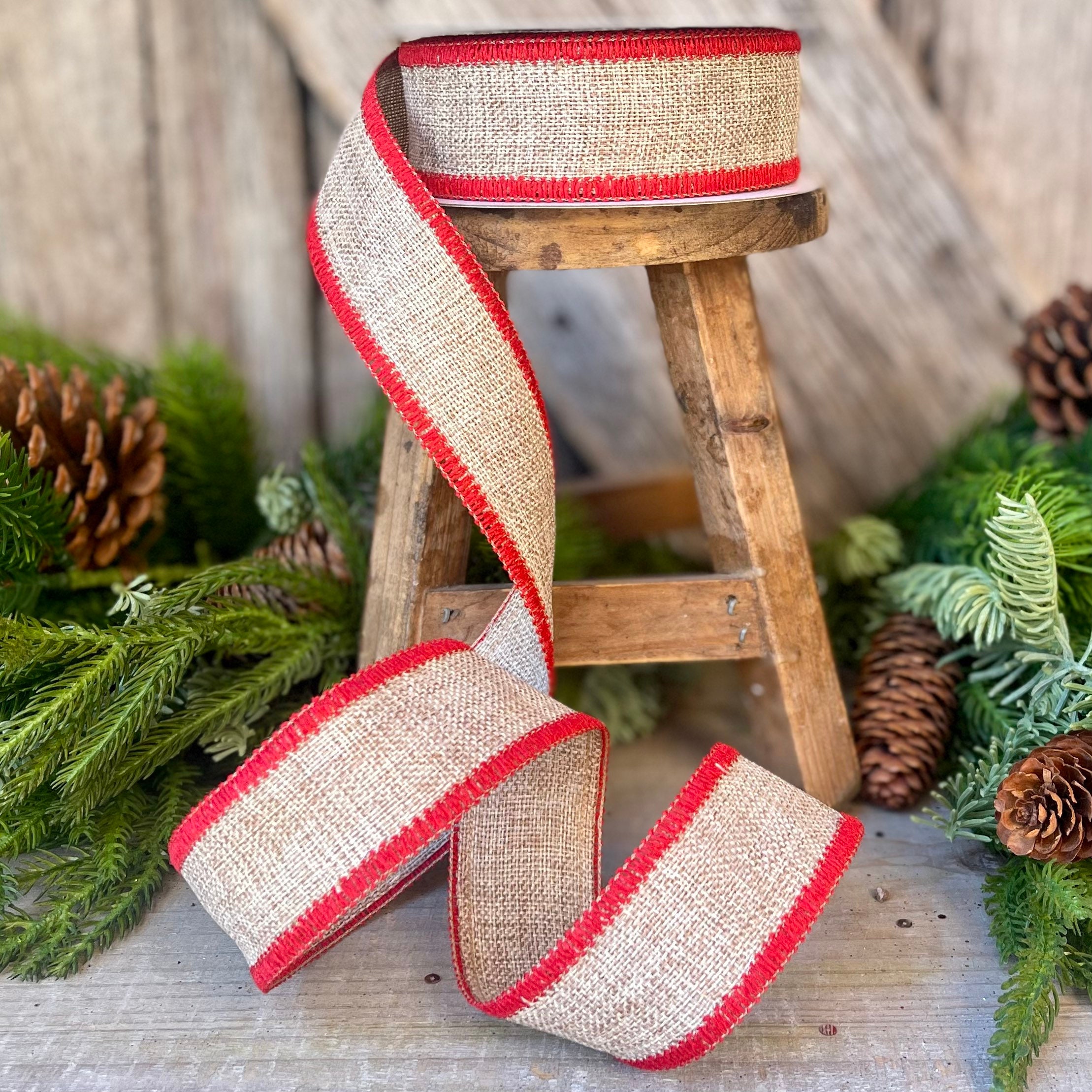 5m 6mm-50mm Natural Jute Ribbon Bow Crafts Diy Vintage Burlap Fabric ...