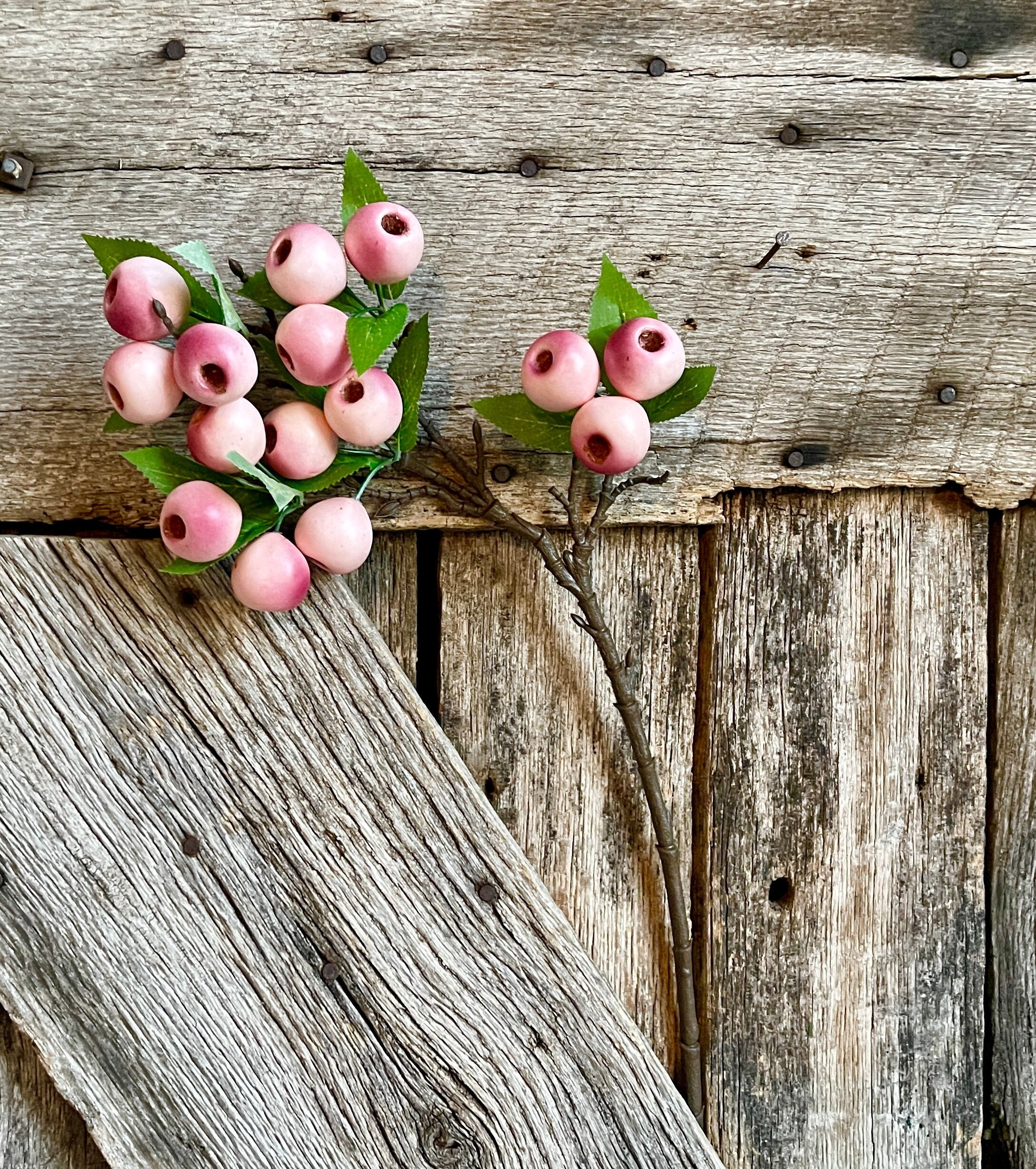 Pink Berry Spray. Pink Berry Pick, Pink Berry Floral, Spring Berry ...